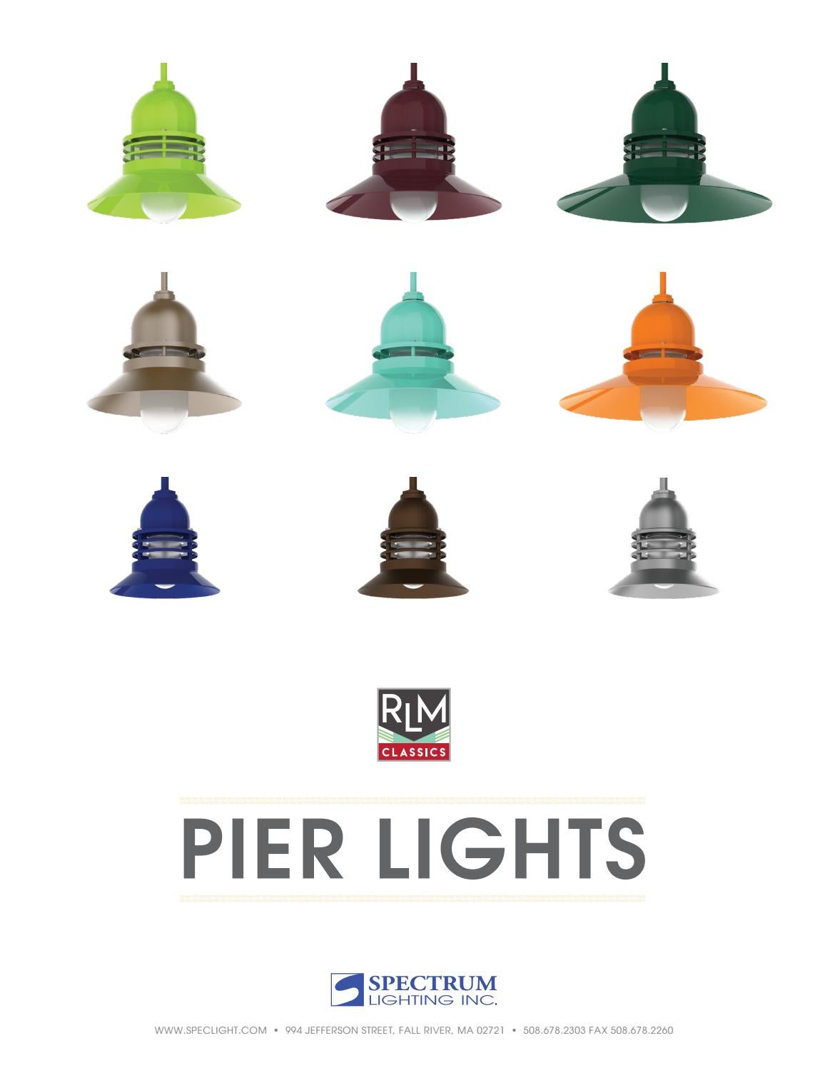 RLM Pier Lights by Spectrum Lighting - Issuu