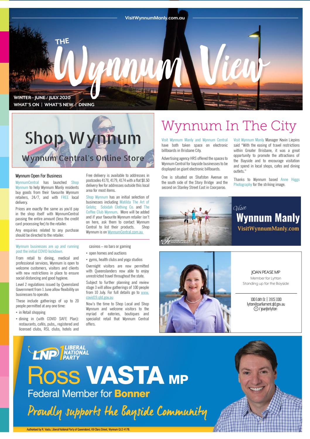 Wynnum View - Winter 2020 by Visit Wynnum Manly - Issuu