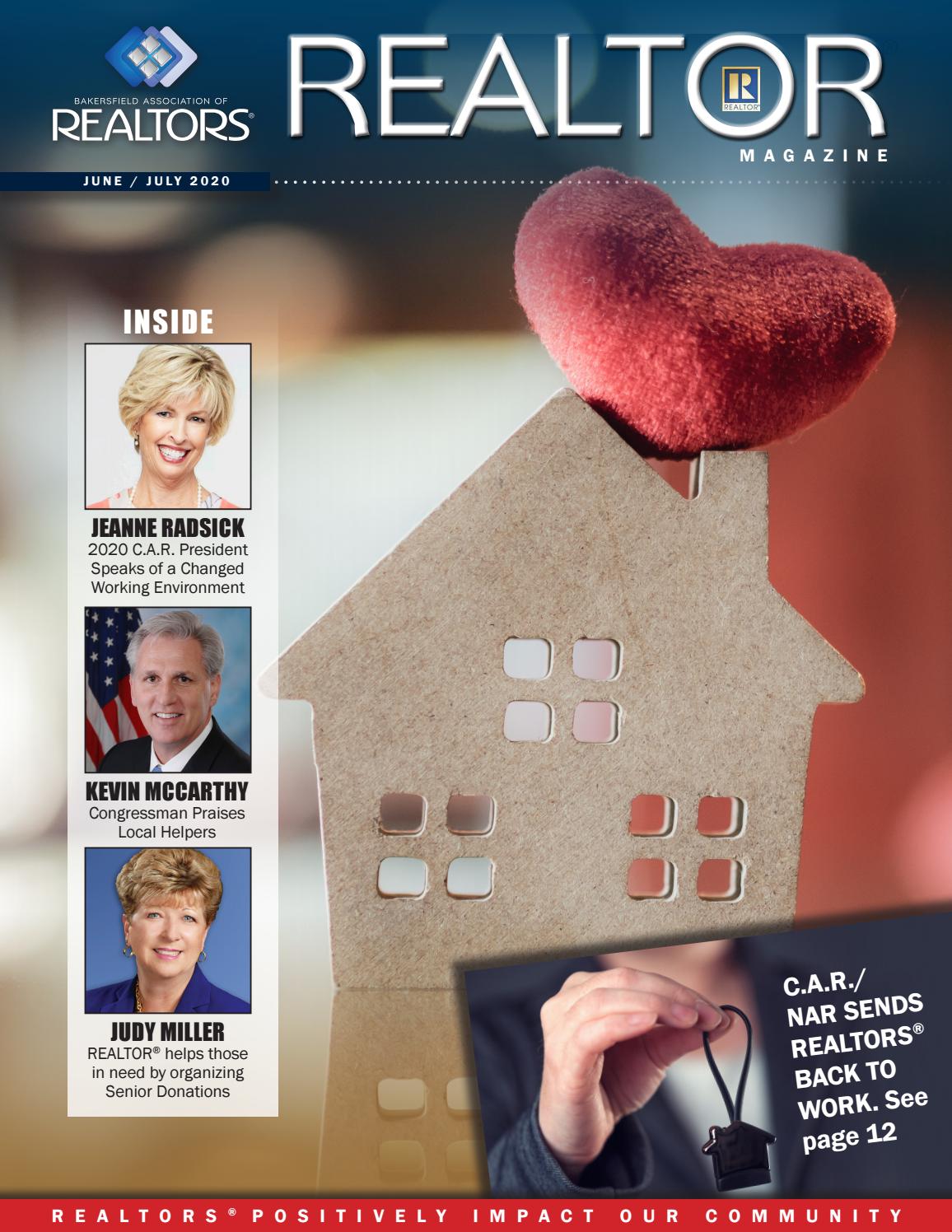 Realtor Magazine June July 2020 by Bakersfield Association of REALTORS ...