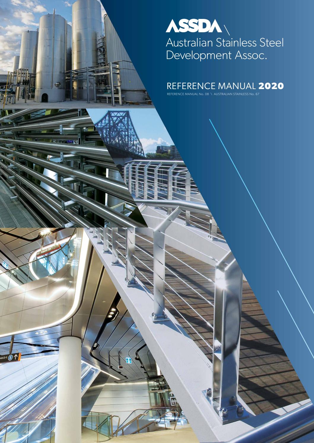 ASSDA Reference Manual 2020 (Australian Stainless #67) by Australian ...