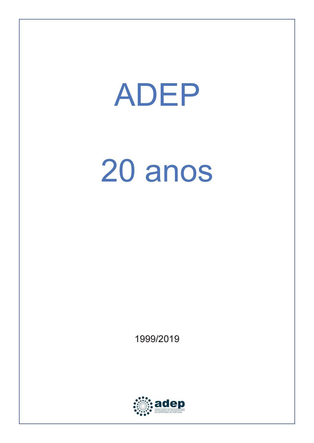 ADEP - 20 anos by adep portugal - Issuu