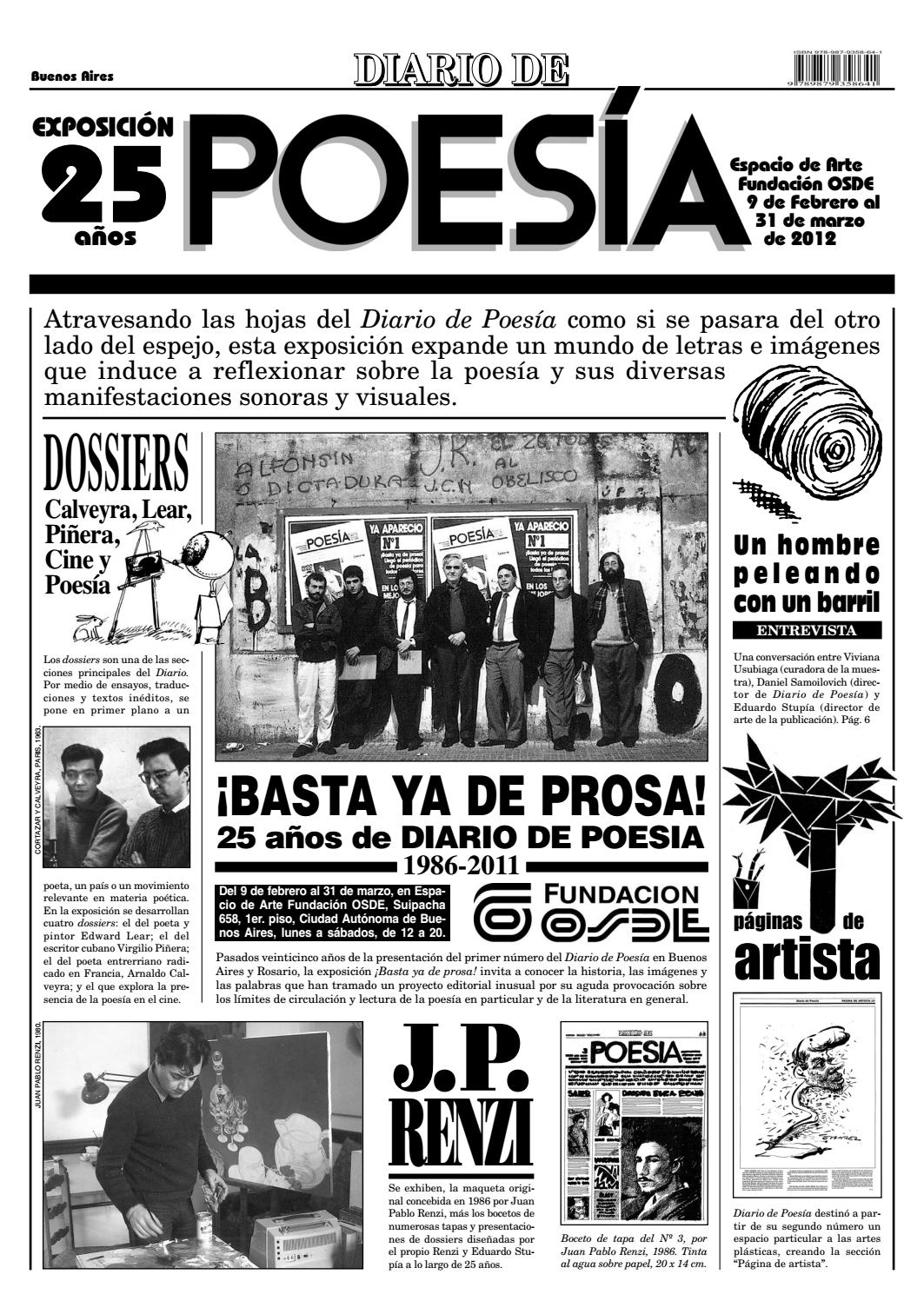 Diario de poesía by Espacio de Arte - Fundación OSDE - Issuu