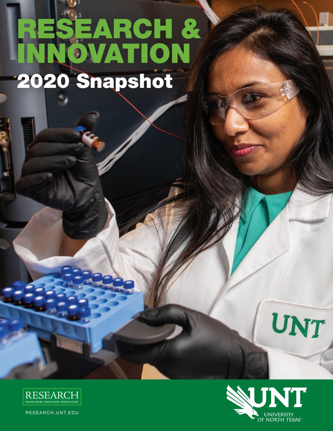UNT Research & Innovation Snapshot 2020 by University of North Texas ...