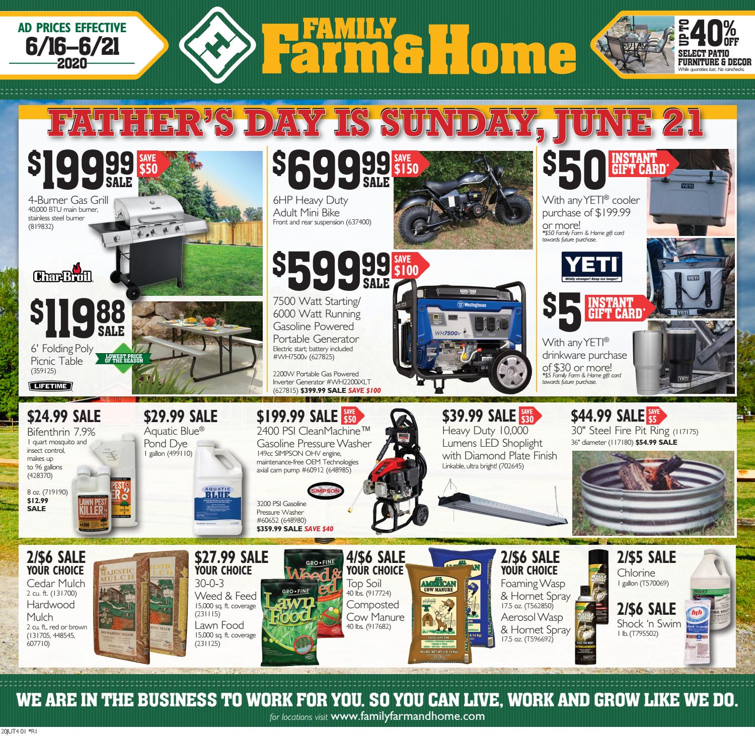 Archived, Inactive Ad: Family Farm and Home 20JUT4 (Effective 6/16/20 ...