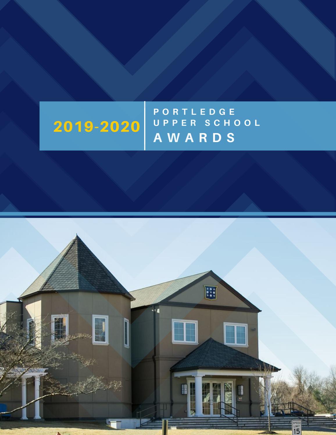 Upper School Awards, 2020 by Portledge School - Issuu
