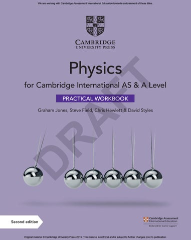 AS/A Level Physics Executive Preview by Cambridge International ...