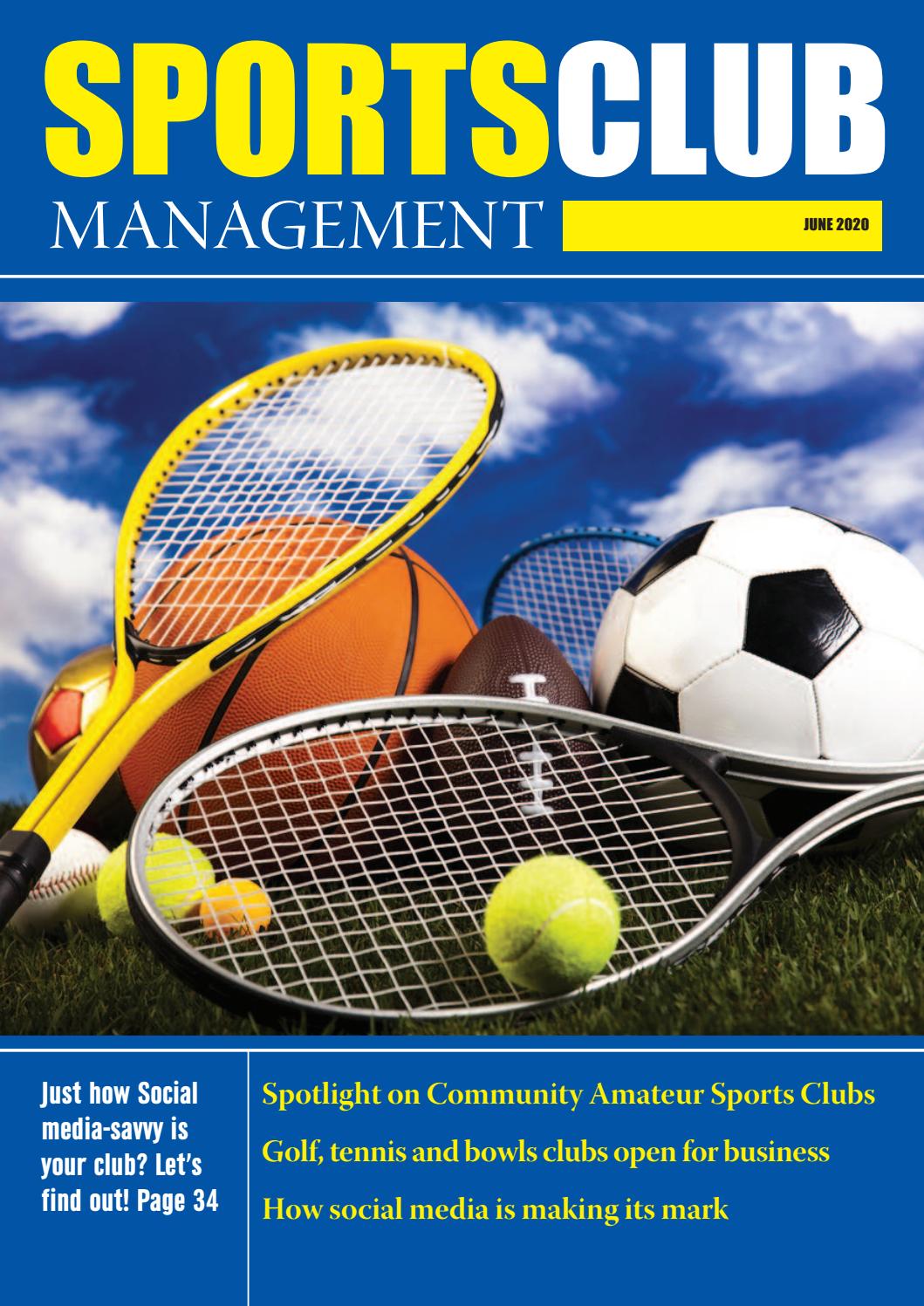 Sports Club Management by Alchemy Contract Publishing - Issuu