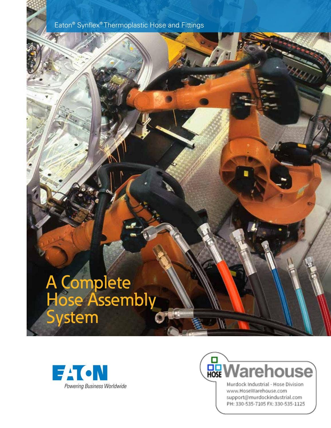 Eaton Synflex Thermoplastic Hose and Fittings PDF Catalogue Catalog ...