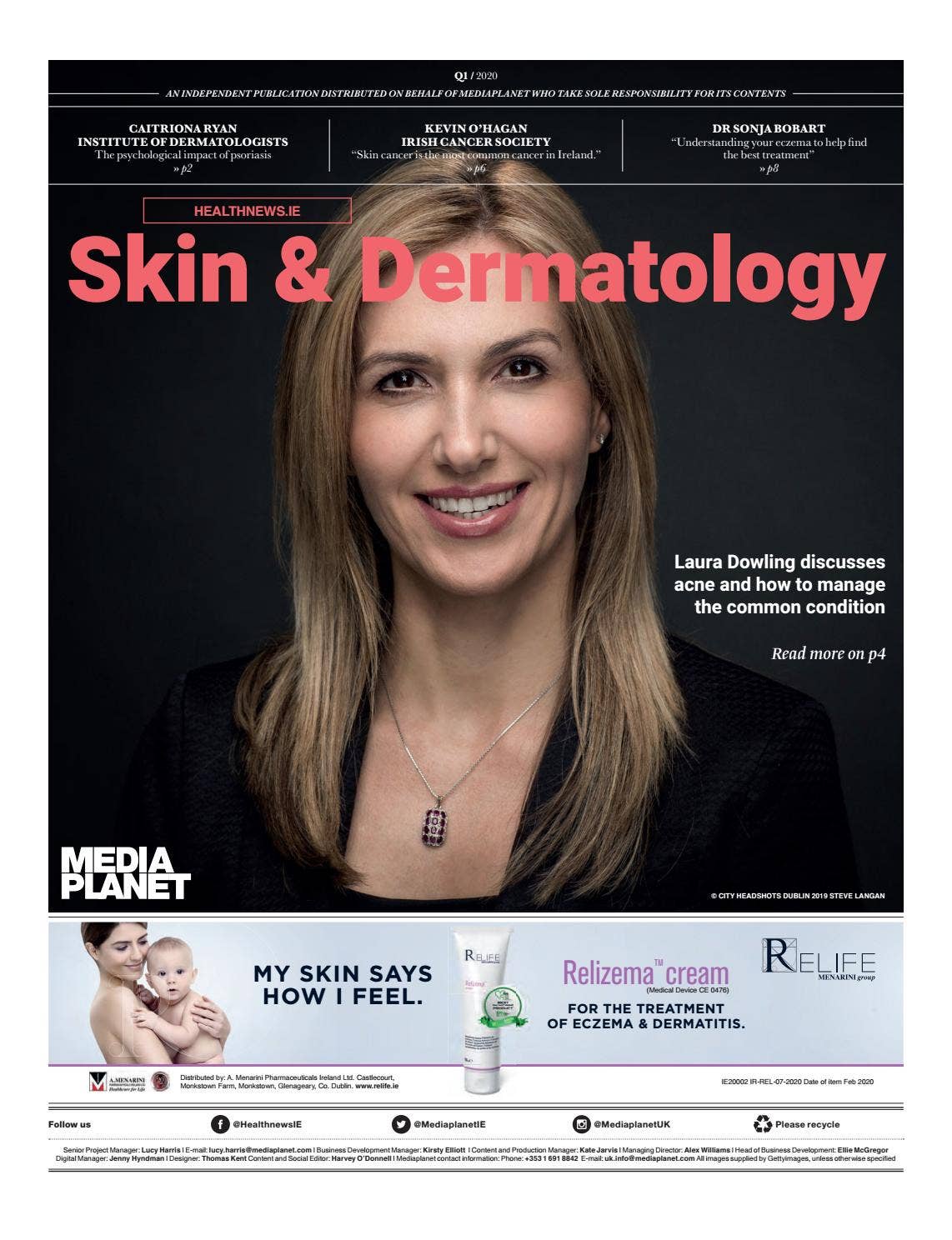 Skin & Dermatology Ireland - Q1 2020 by Mediaplanet UK&IE - Issuu