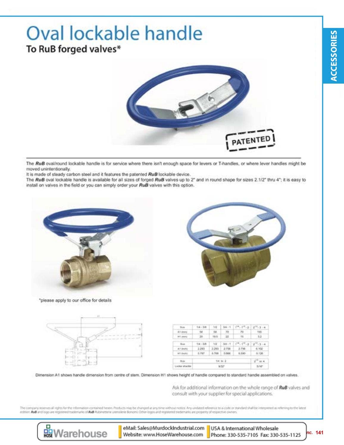 Rub Valves PDF Catalog Catalogue one two way shut off Ball Valves and ...