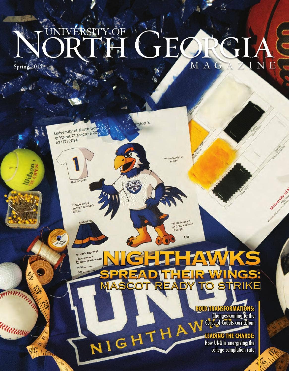 Nighthawks Spread Their Wings: Mascot Ready to Strike by ...