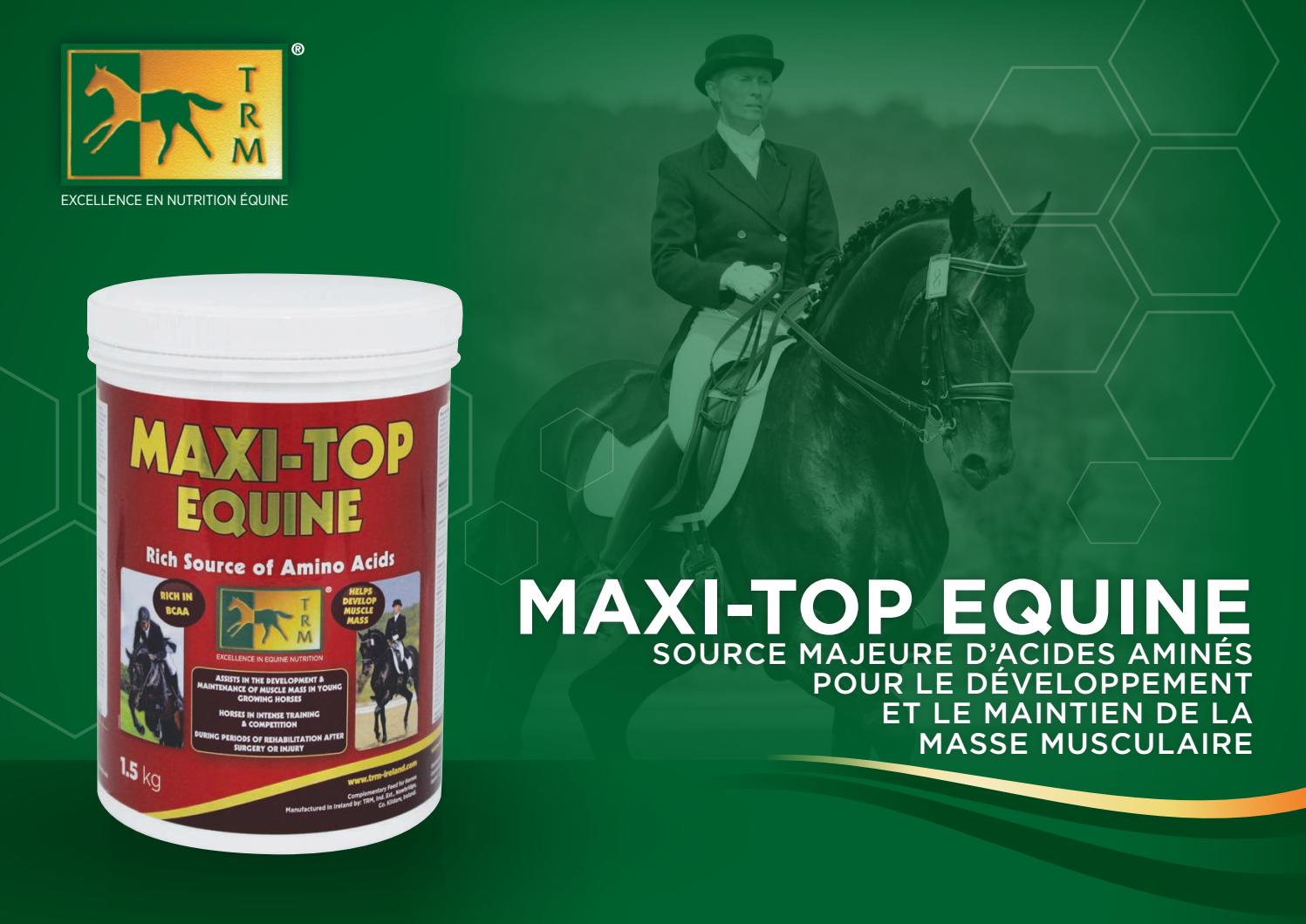 Maxi-Top Equine French Brochure by TRM Nutrition - Issuu