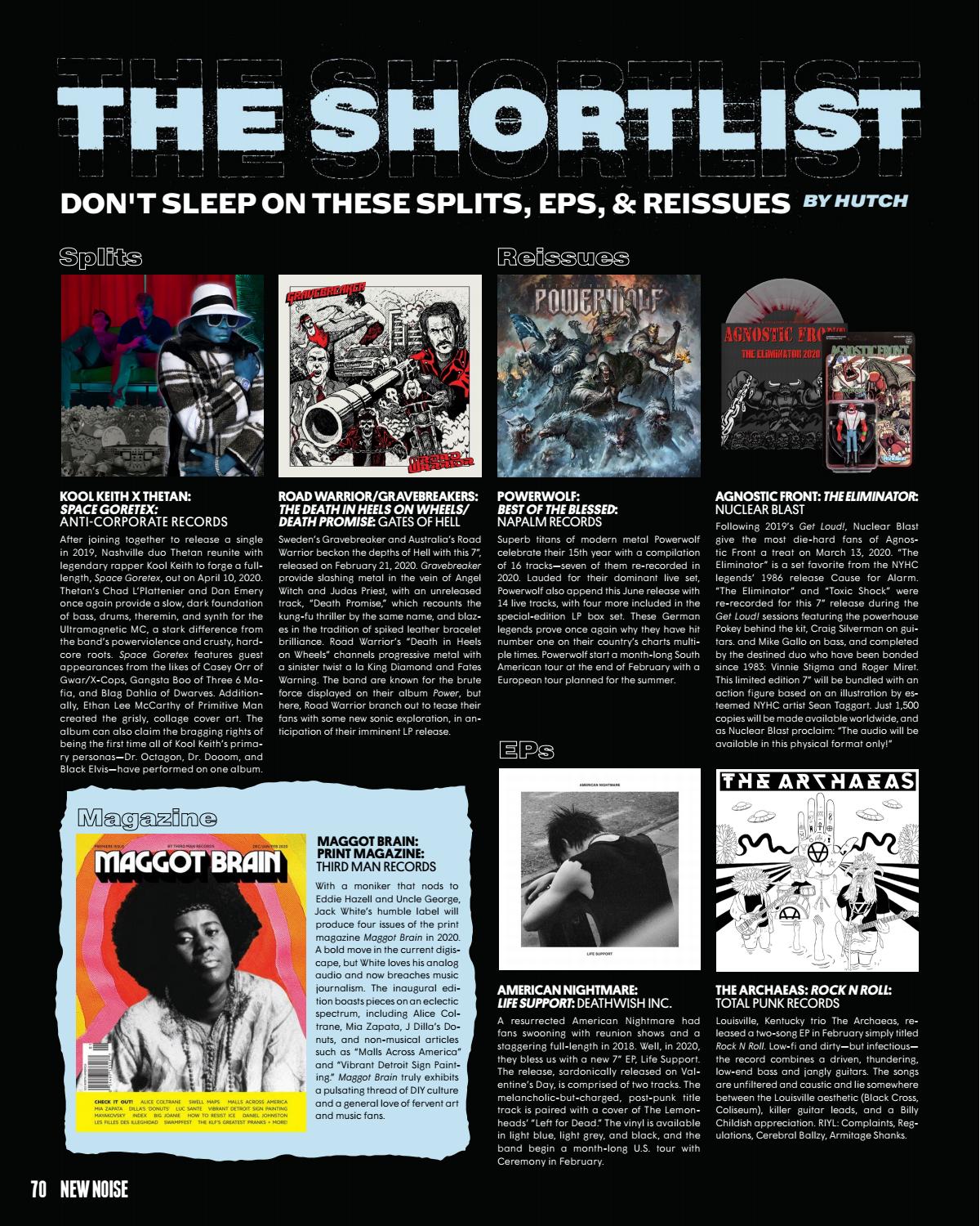 New Noise Magazine Issue #51 by New Noise Magazine - Issuu