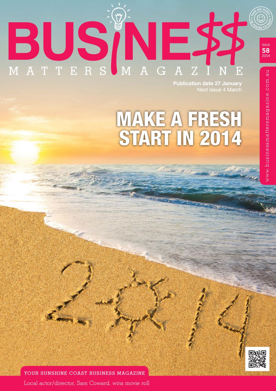 Business Matters Magazine Issue 58 by Matters Magazine Sunshine Coast ...