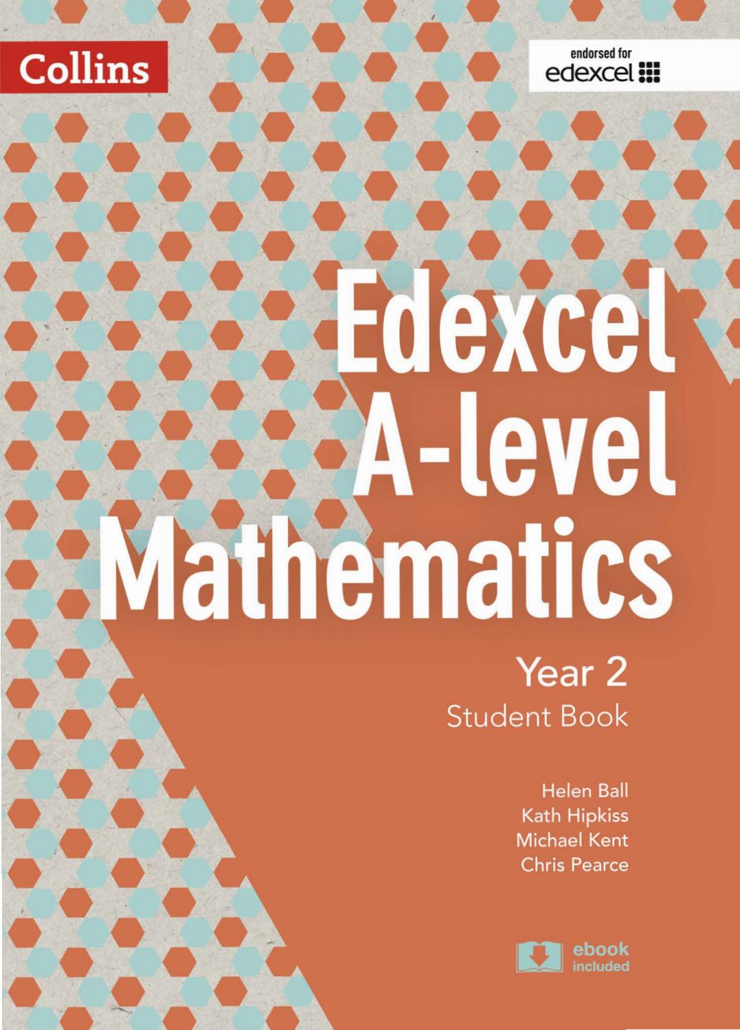 Edexcel A Level Mathematics Student Book Year 2 by Collins - Issuu