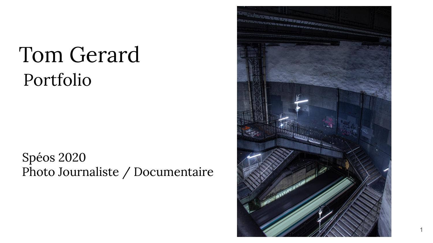 Portfolio Tom GERARD by Spéos Photography School - Issuu