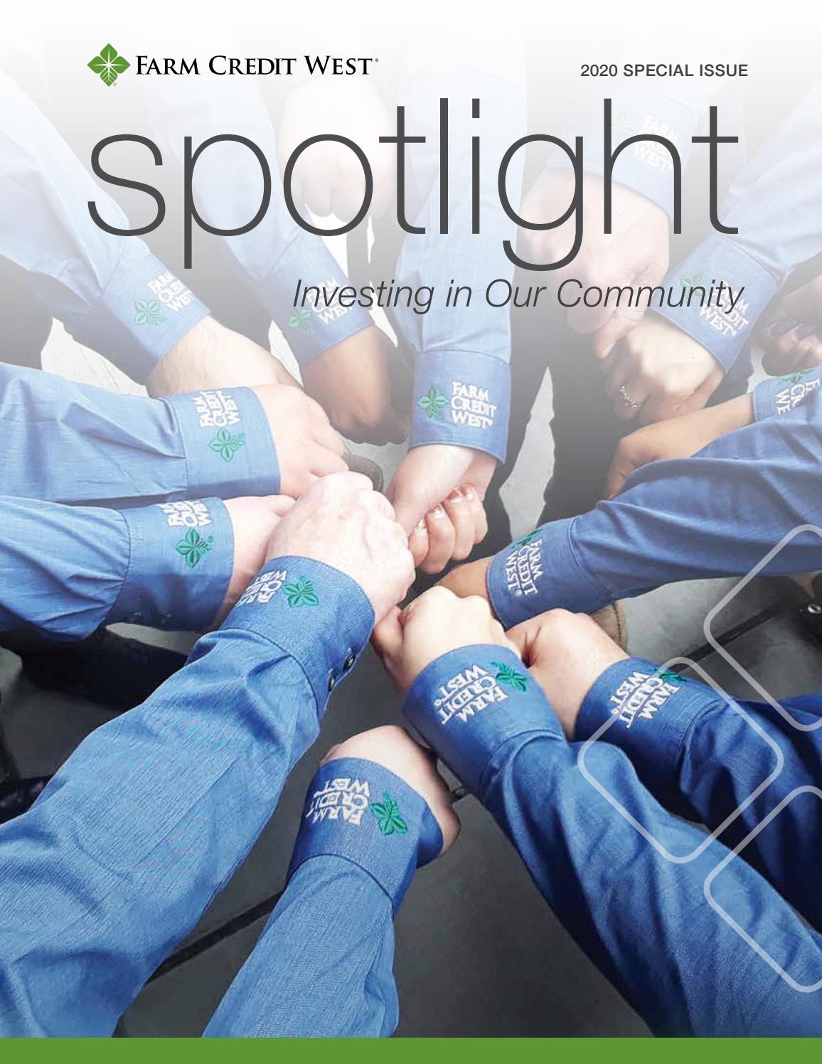 FCW Spotlight 2020 Special Issue by Farm Credit West - Issuu