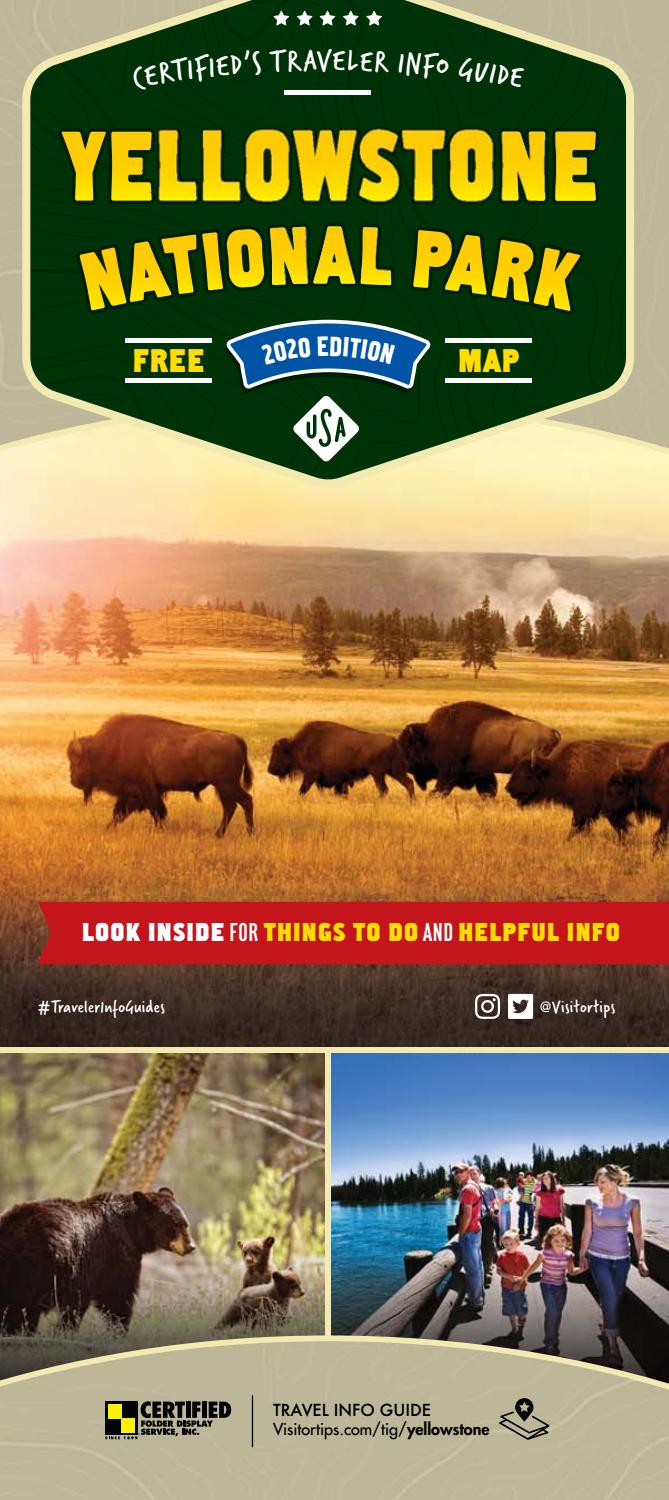 2020 Yellowstone & Glacier National Park Traveler Info Guide by ...