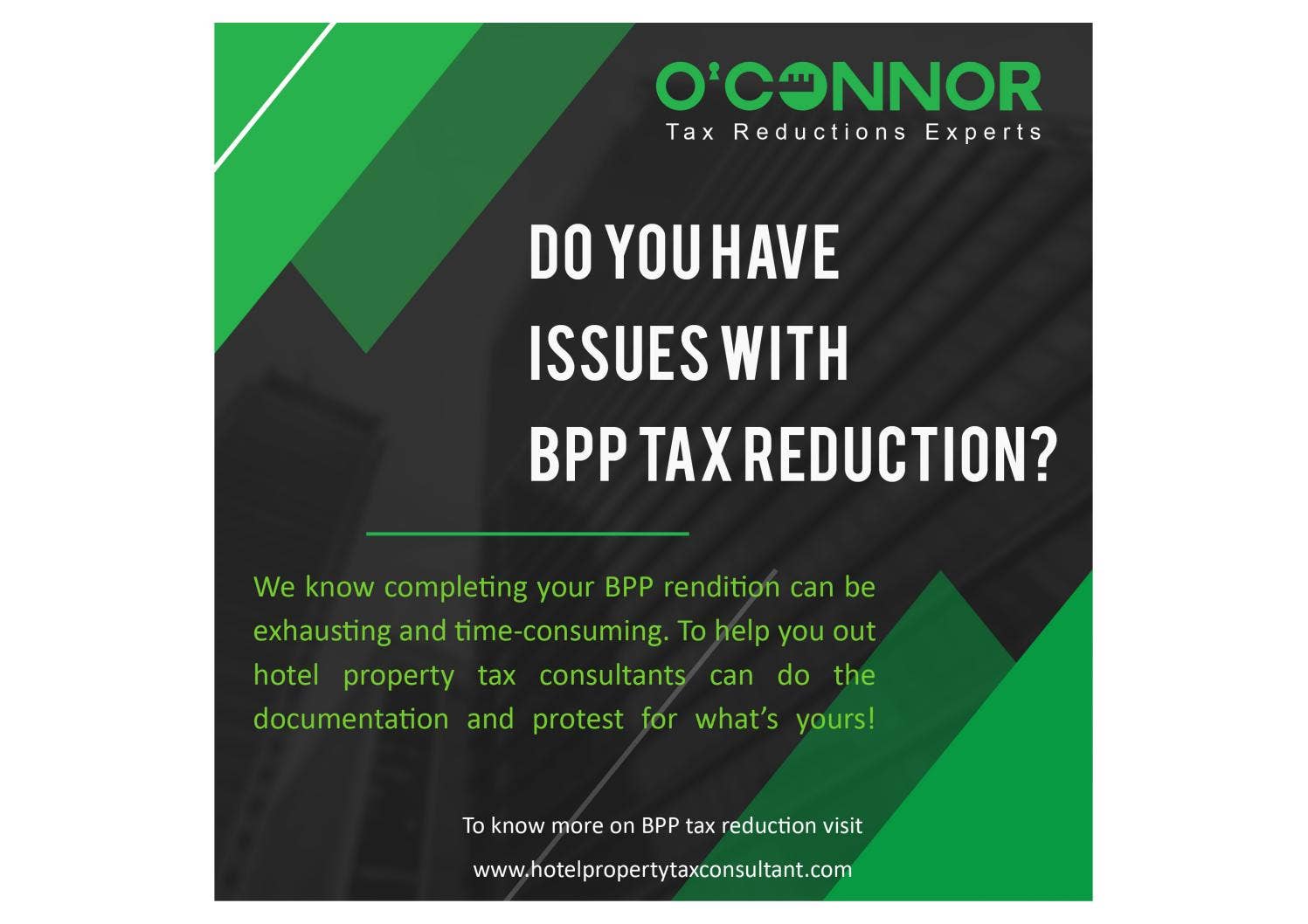Having issues with BPP tax reduction? by oconnorassociate - Issuu