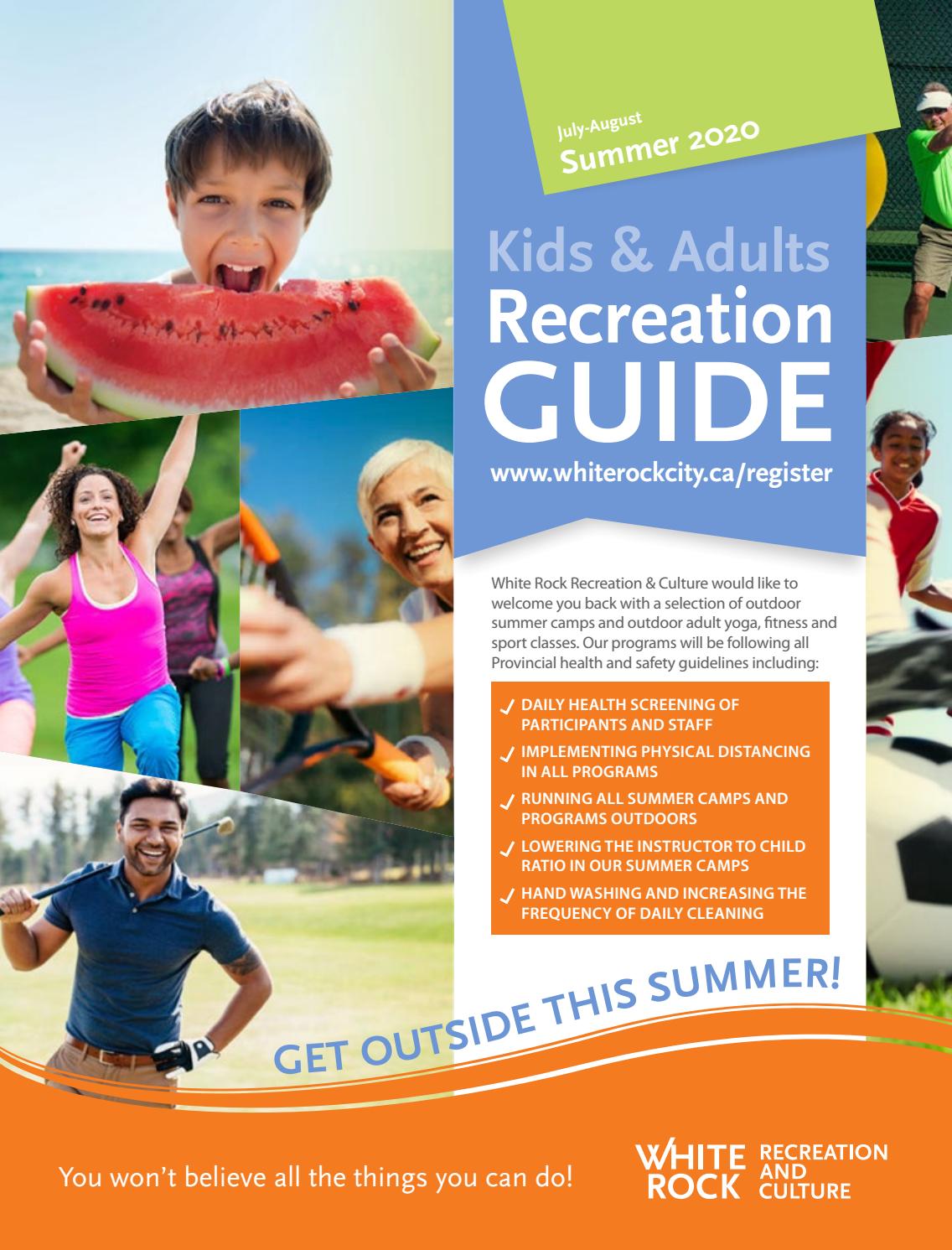 2020 Summer Recreation Guide by City of White Rock - Issuu