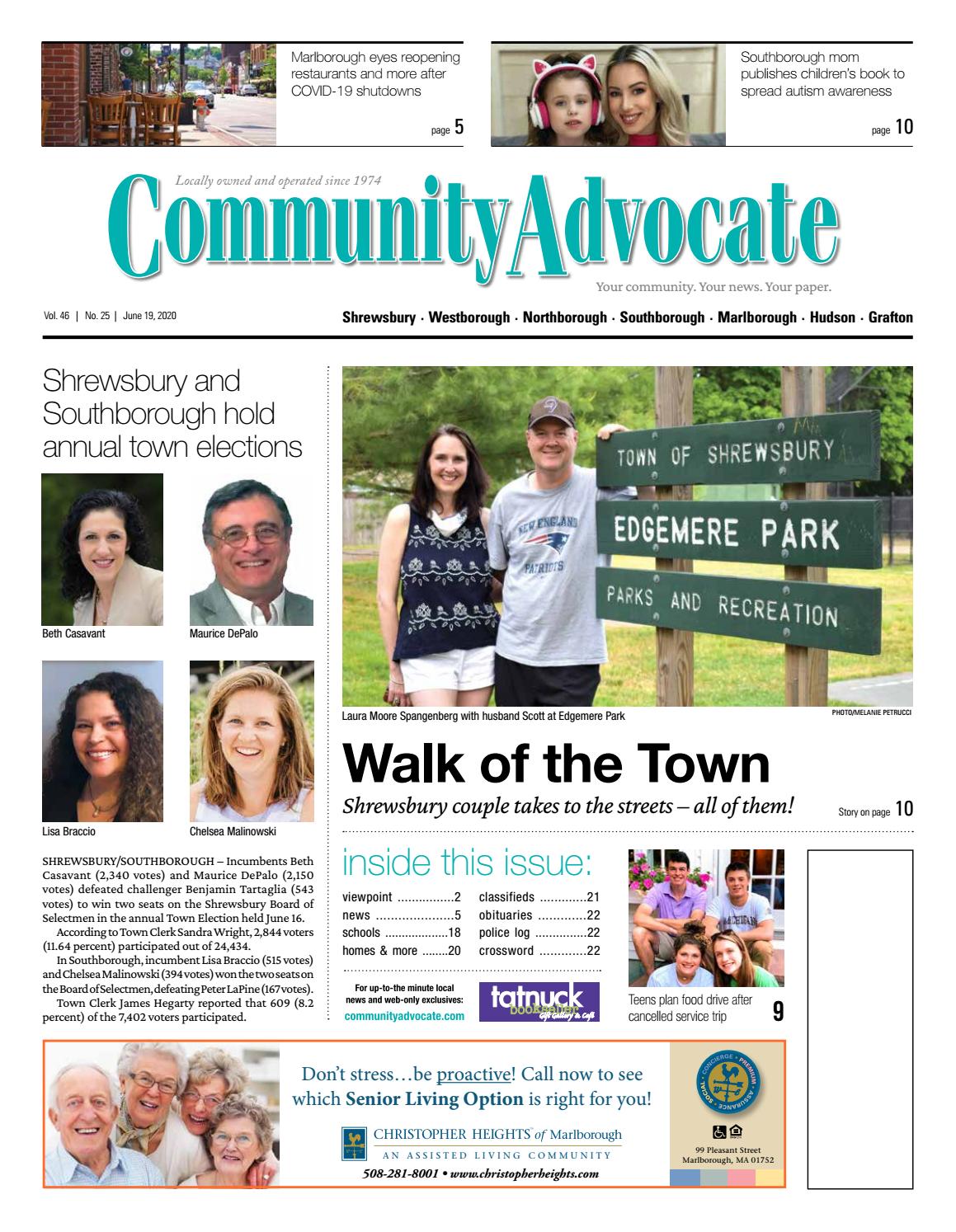 Community Advocate June 19, 2020 by Newsroom - Issuu