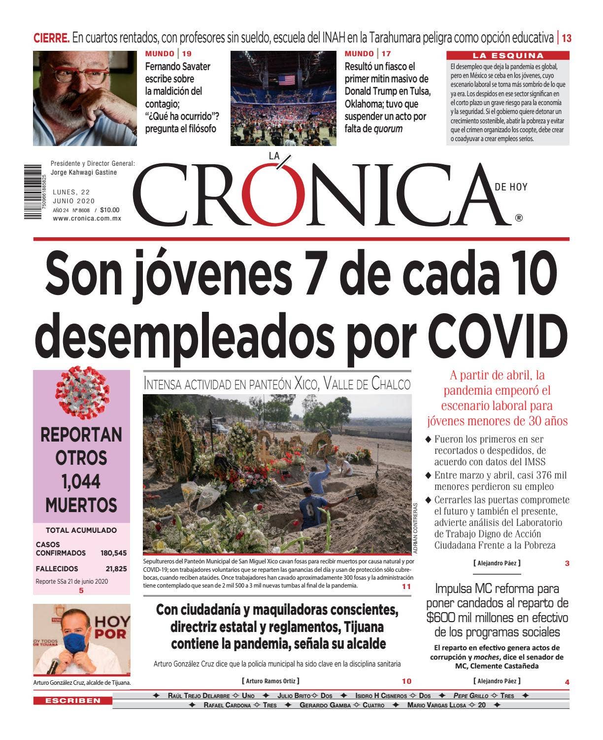 22/06/2020/Morelos by La Crónica de Hoy - Issuu