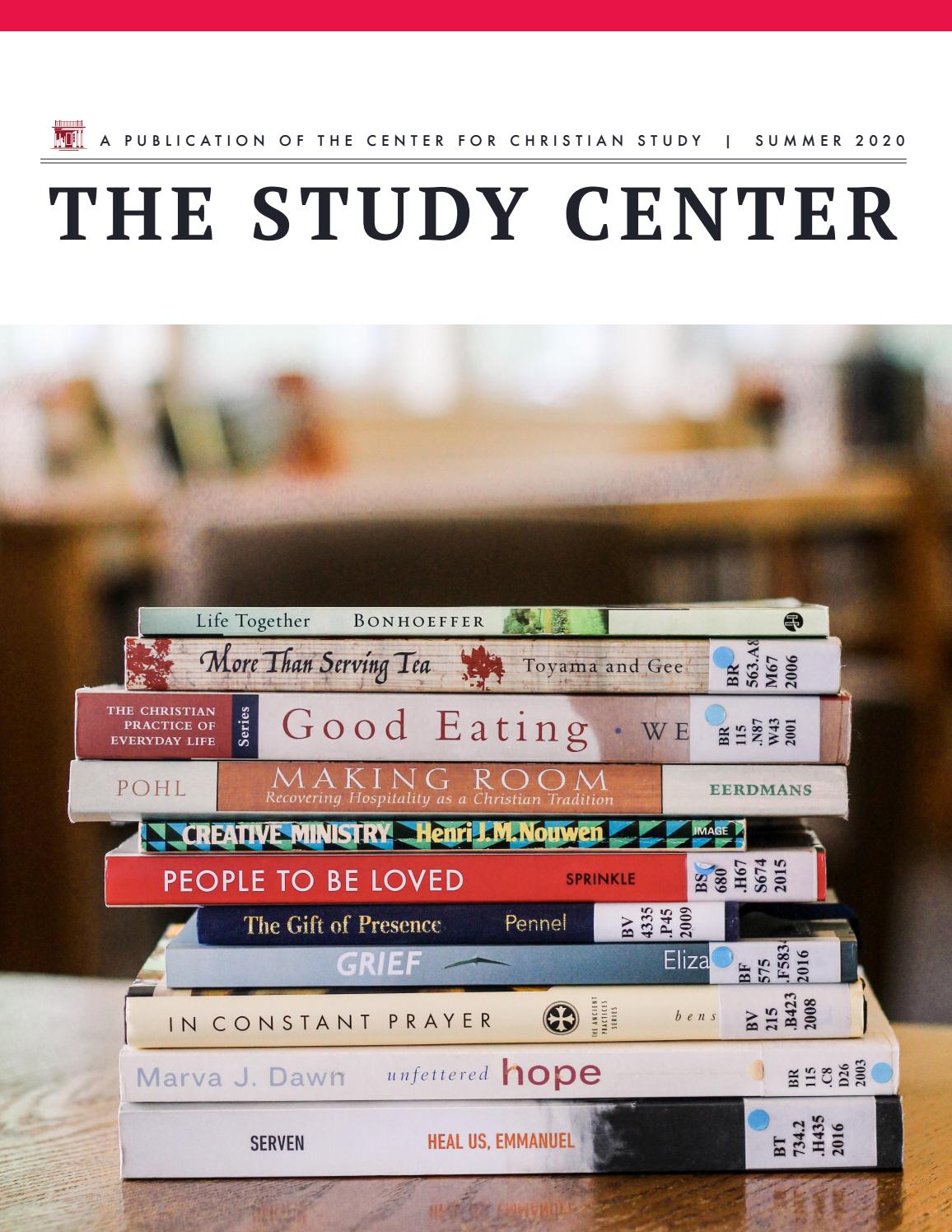 The Study Center, Summer 2020 by StudyCenterUVA - Issuu