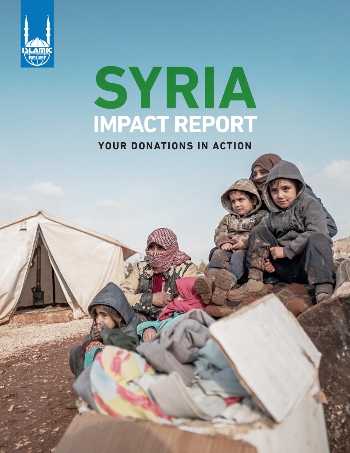Your Impact in Syria 2019-2020 | Islamic Relief Canada by Islamic ...