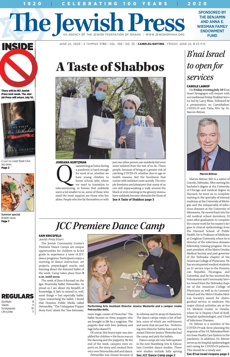 June 26, 2020 by Jewish Press - Issuu