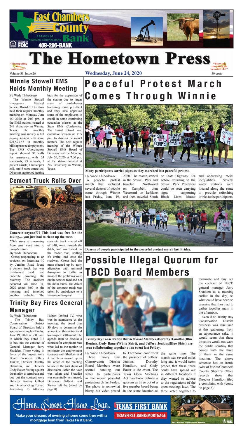 The Hometown Press 06-24-2020 by txmediacorp - Issuu