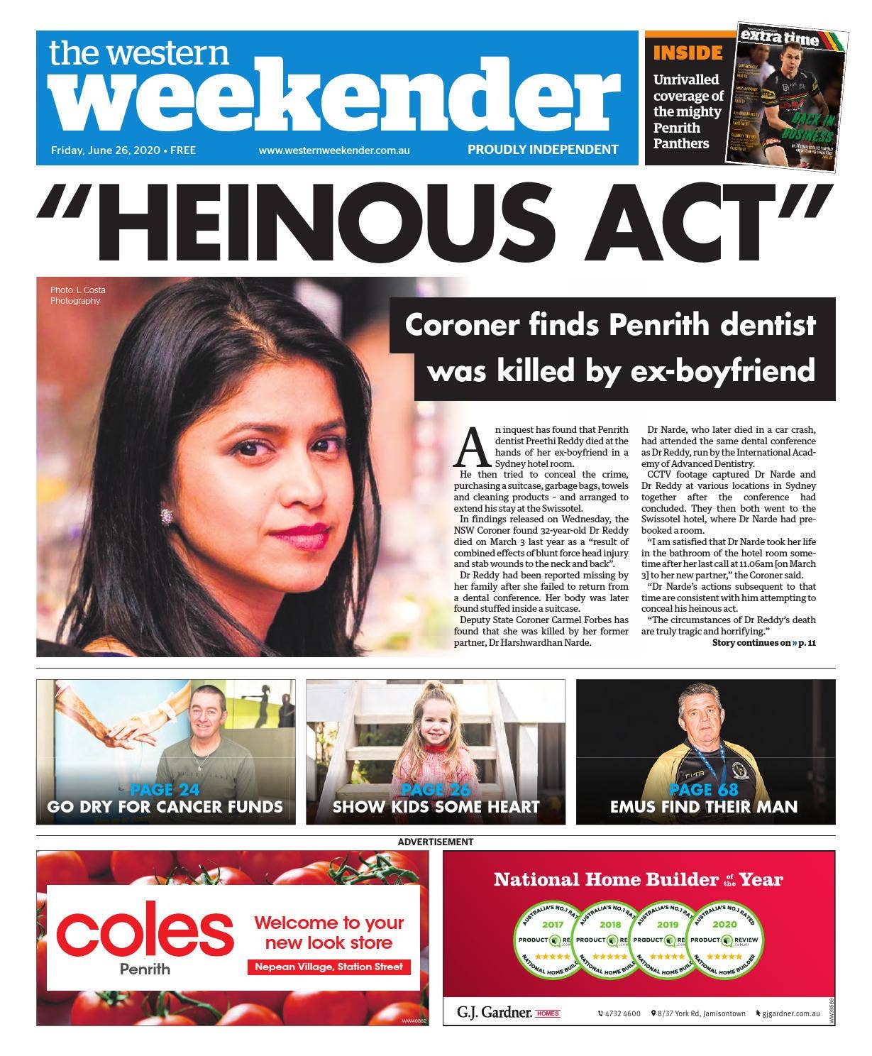 Western Weekender June 26 2020 by Western Sydney Publishing Group - Issuu