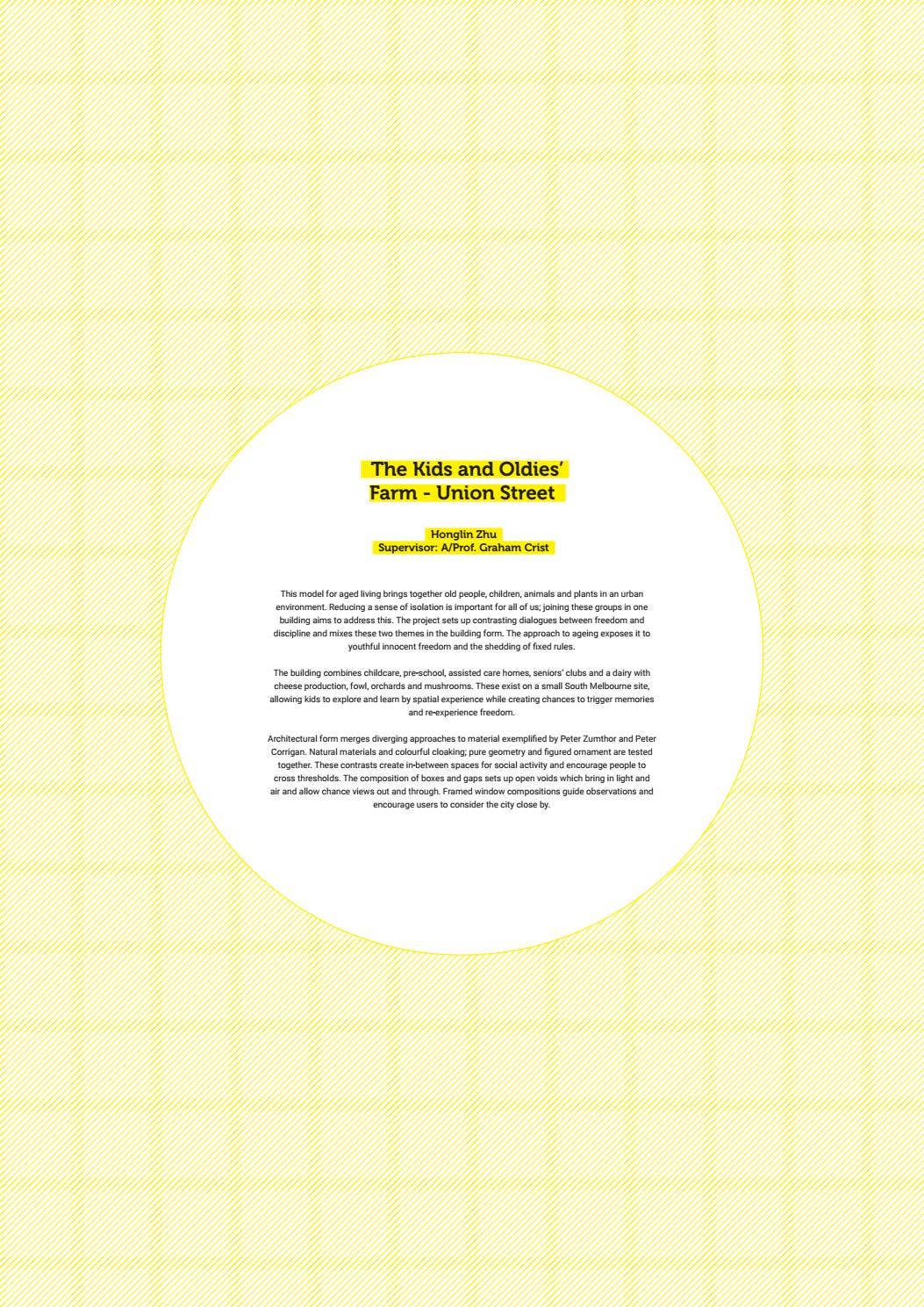 RMIT Architecture Major Project Catalogue Semester 1 2020 by RMIT ...