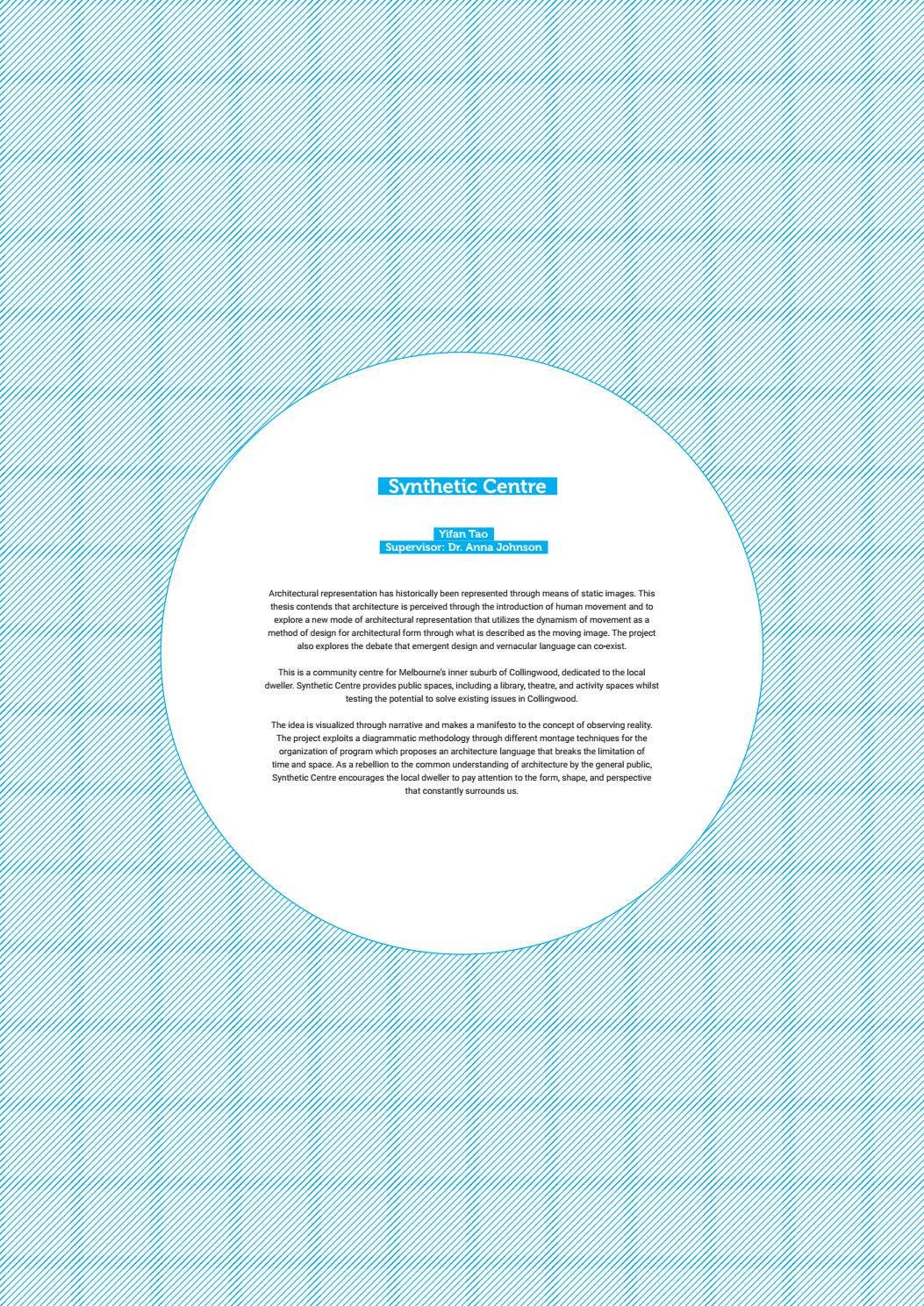 RMIT Architecture Major Project Catalogue Semester 1 2020 by RMIT ...