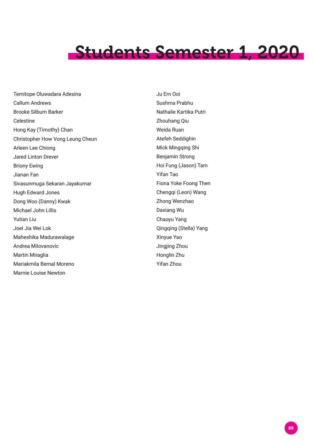 RMIT Architecture Major Project Catalogue Semester 1 2020 by RMIT ...