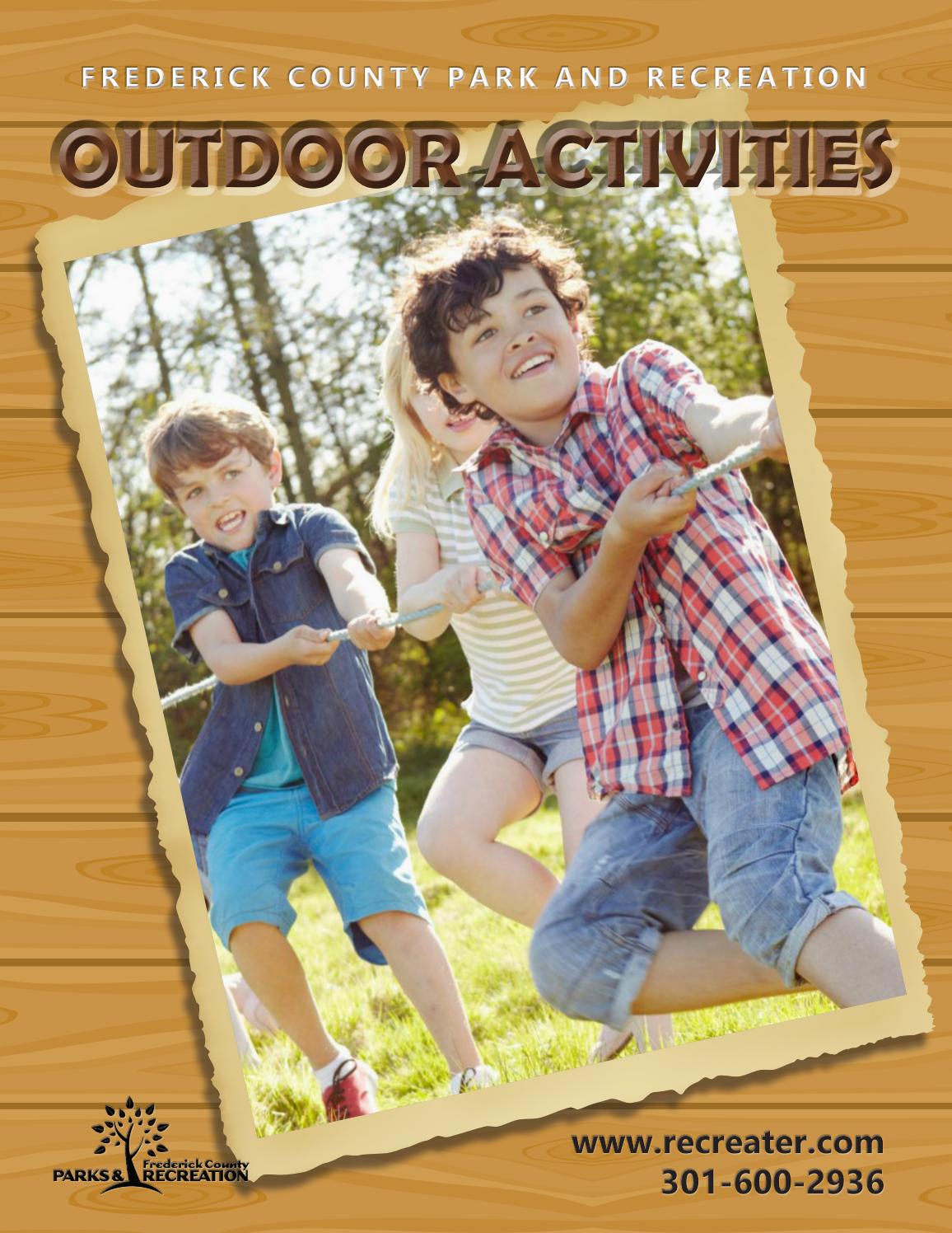 Summer Outdoor Activity Guide by Frederick County Parks and Recreation ...