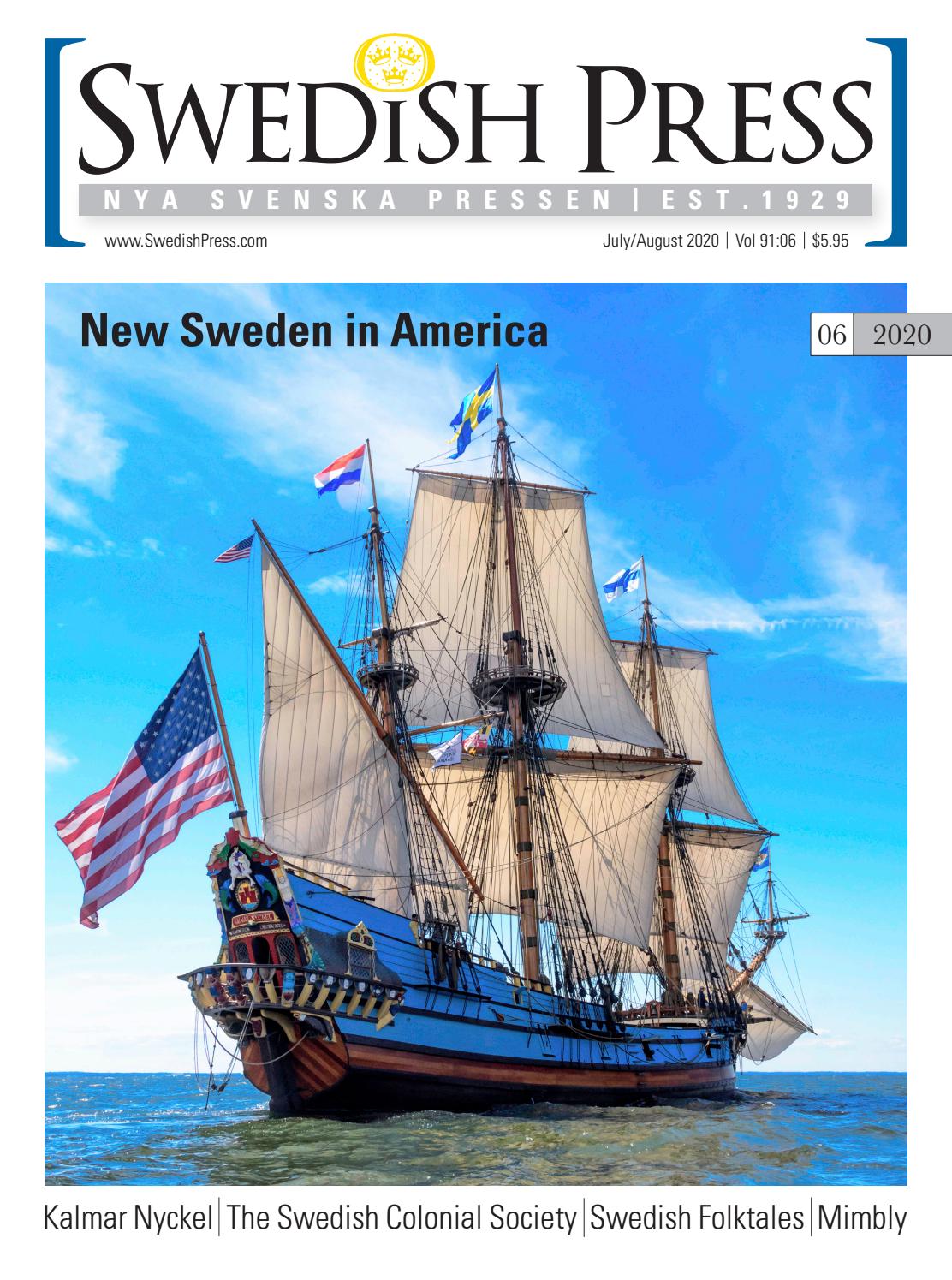 Swedish Press July/August 2020 Vol 91:06 by Swedish Press - Issuu