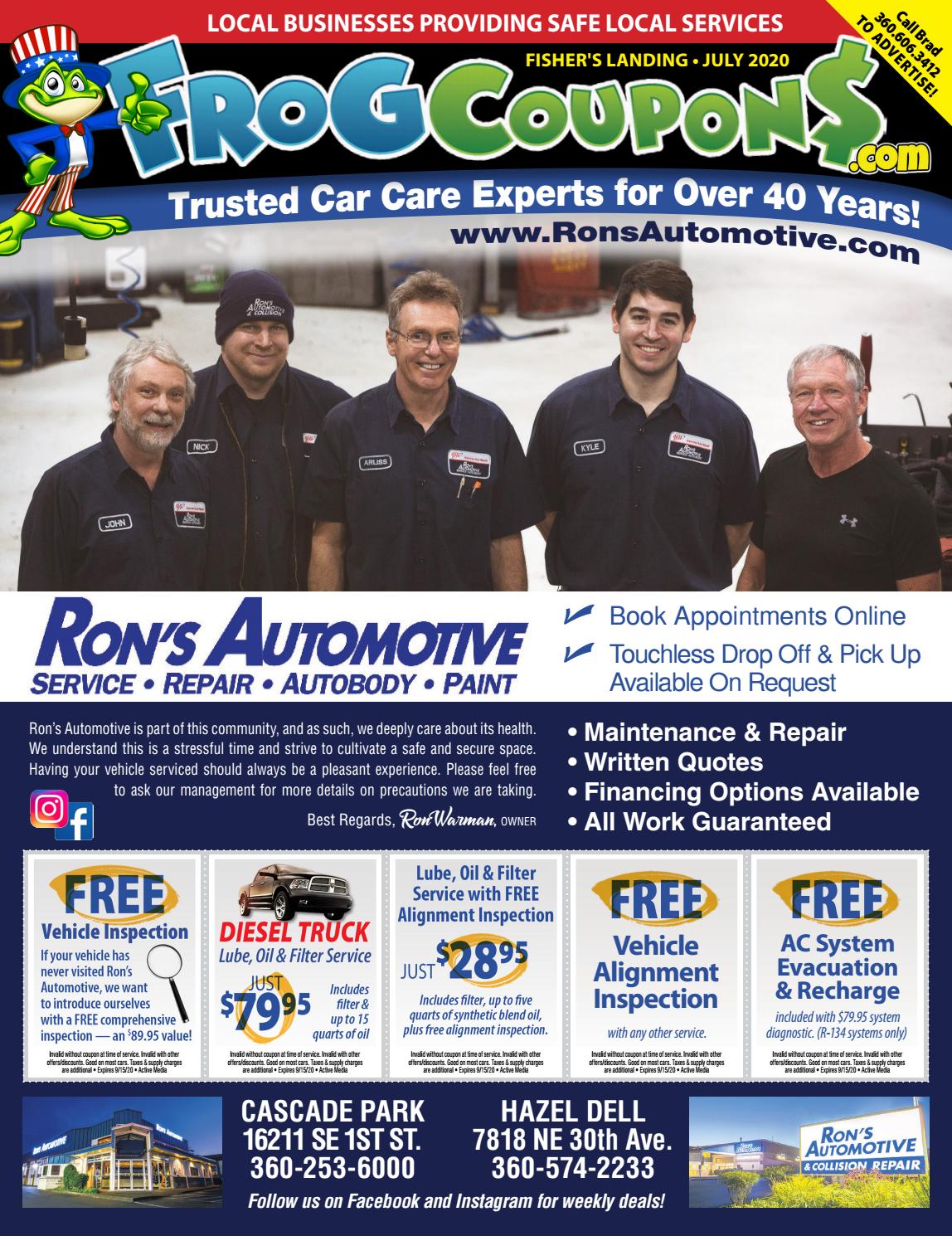 Fishers Landing Frog Coupons Magazine July 2020 by Active Media ...