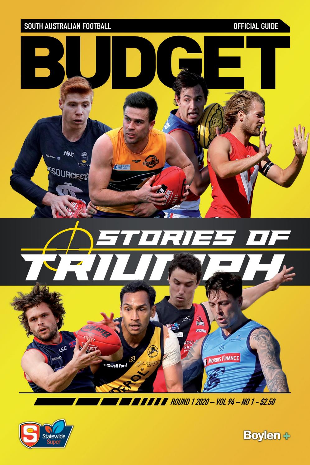 South Australian Football Budget - Round 1, 2020 by Boylen - Issuu