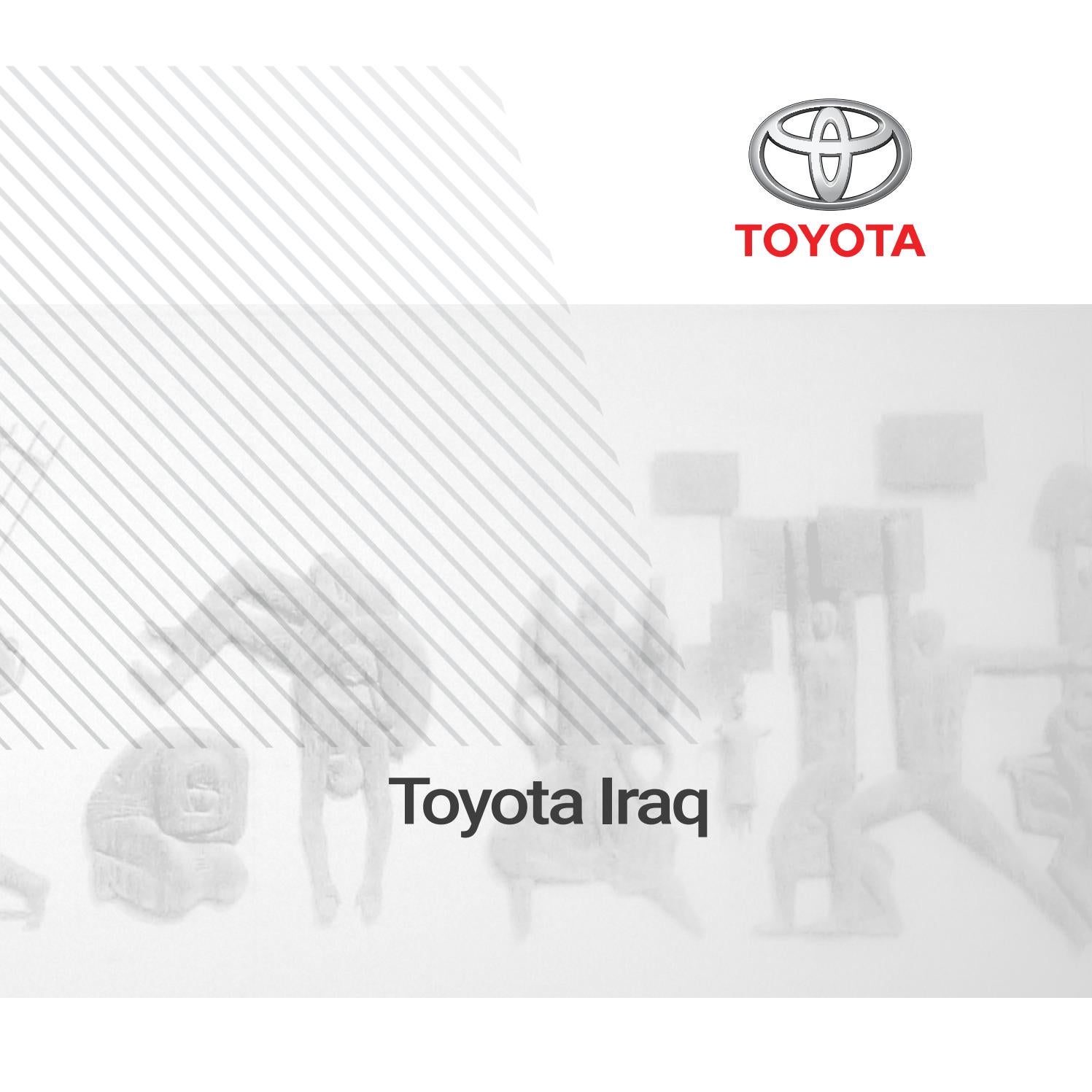Toyota Iraq Corporate Brochure by Awder4 - Issuu