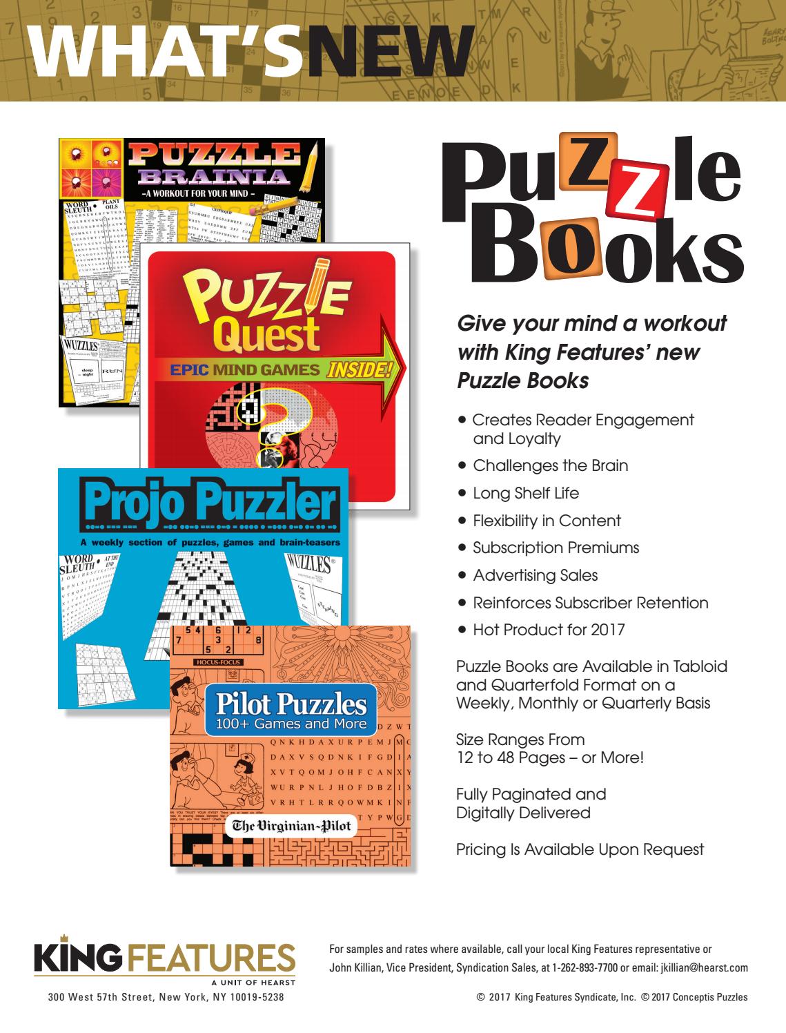 KFS Puzzle Book Sell Sheet by KingFeatures-Sales - Issuu