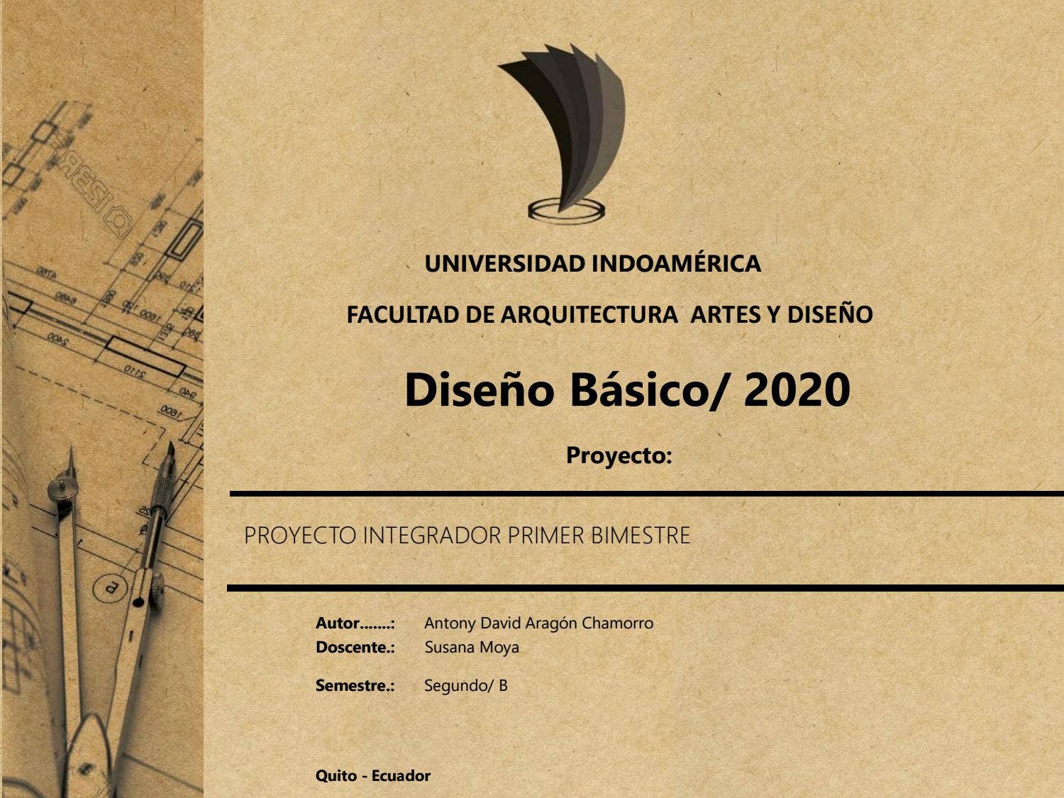 Proyecto Integrador/Segundo Semestre by antonyda_13 - Issuu