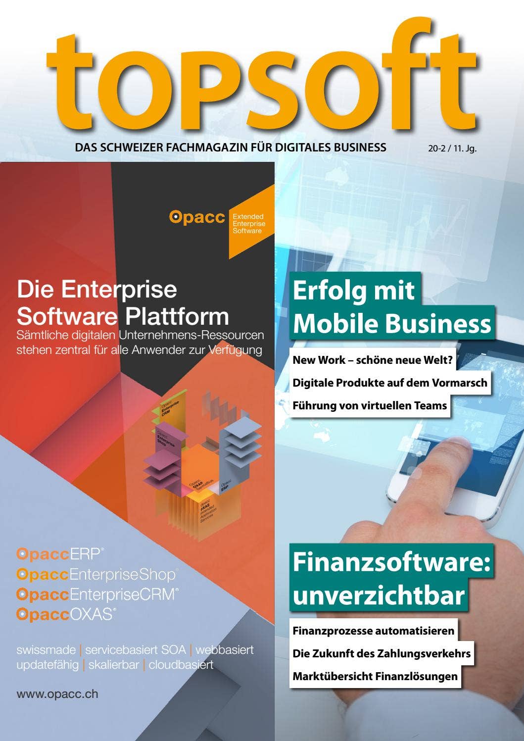 topsoft Fachmagazin 20-2 – Das Schweizer Fachmagazin für Digitales Business by topsoft - Issuu