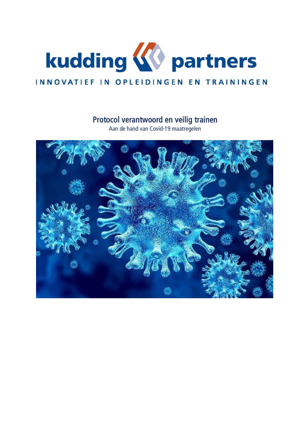 Protocol verantwoord en veilig trainen kudding partners by Kudding - Issuu