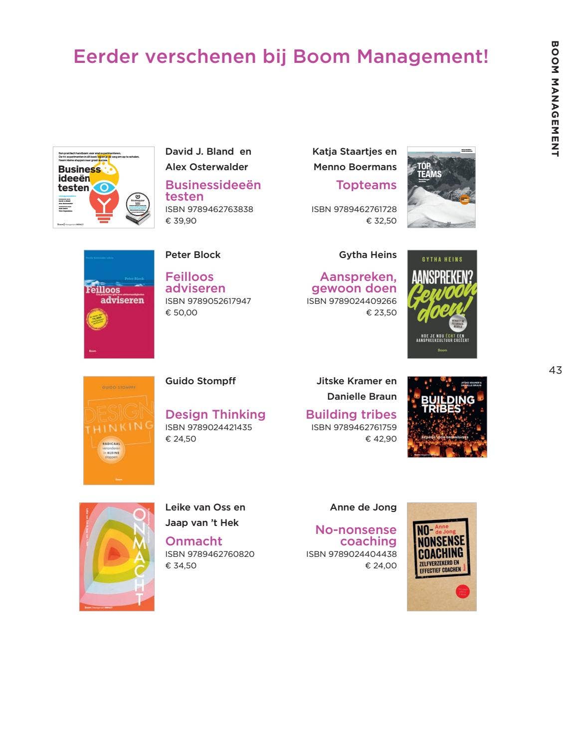 Boom Management najaarsbrochure 2020 by Boom uitgevers - Issuu