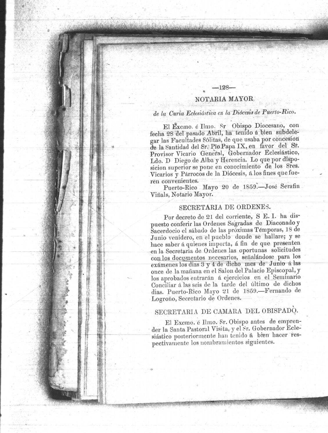 Boletín Eclesiástico de la Diócesis de Puerto Rico (1859) by La ...