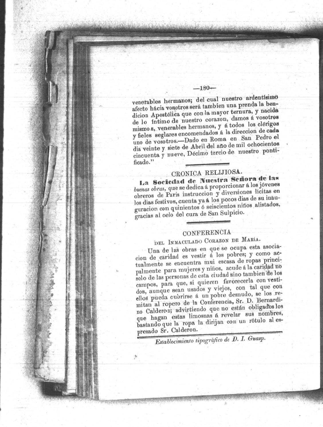 Boletín Eclesiástico de la Diócesis de Puerto Rico (1859) by La ...