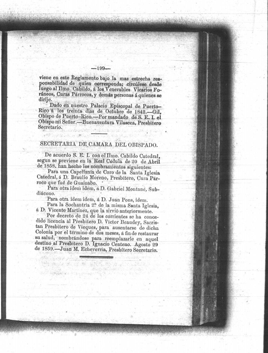 Boletín Eclesiástico de la Diócesis de Puerto Rico (1859) by La ...