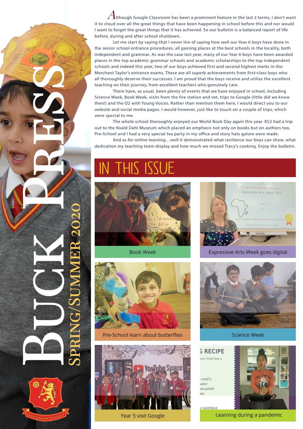 Buck Press - Summer 2020 by Chris Knight - Issuu