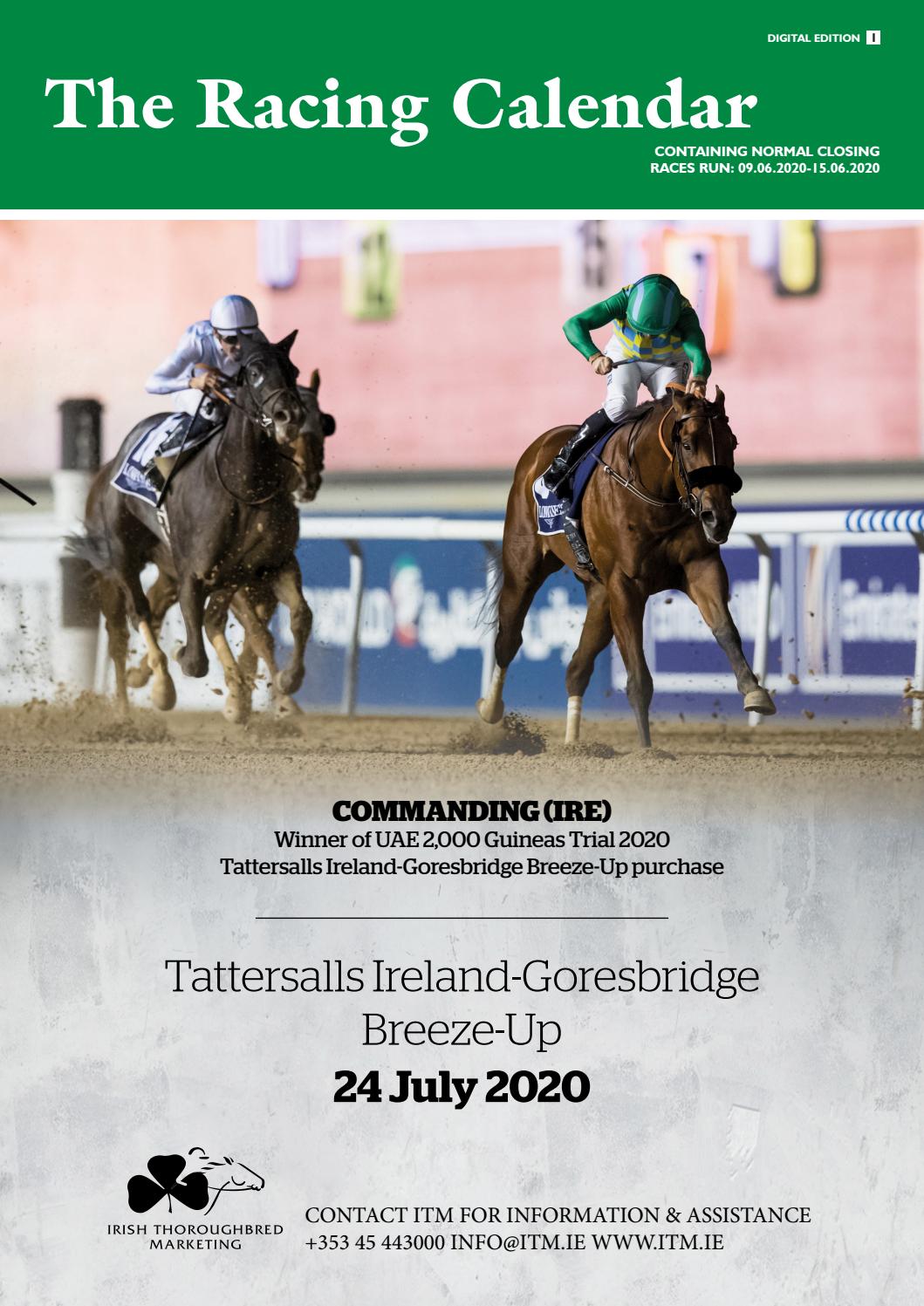 Racing Calendar 9th-15th June by Weatherbys - Issuu