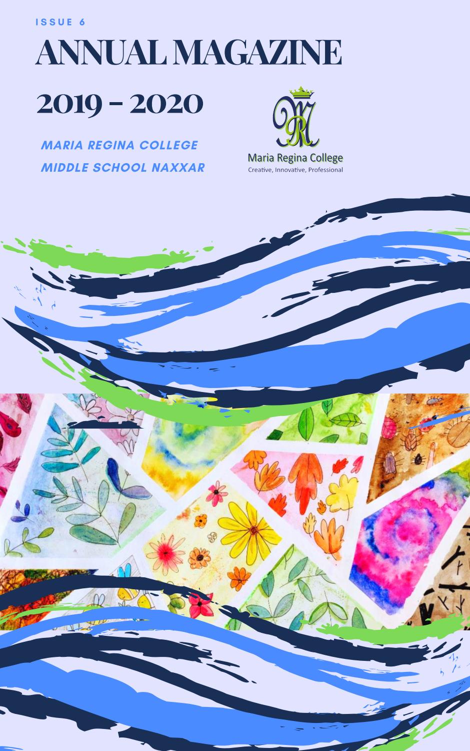 Annual Magazine 2019-2020 Middle School Naxxar Issue No. 6 by Maria ...